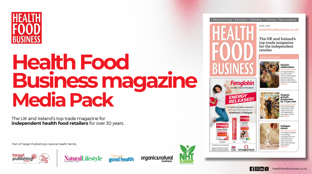 Advertise with us - Health Food Business magazine